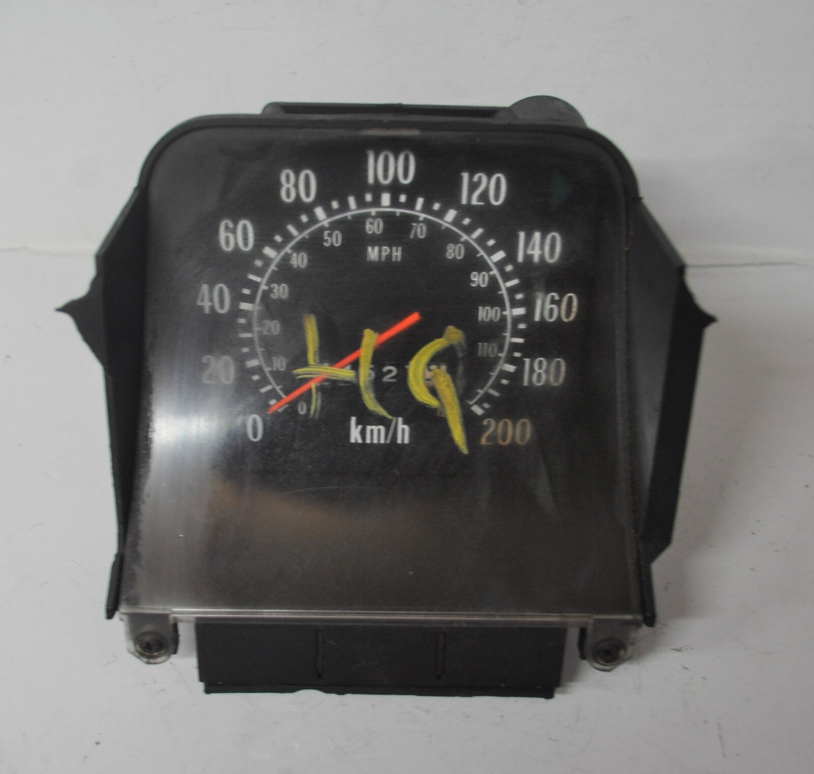 Holden HQ Dash Speedo Cluster 200KM/H 125mPH | eBay