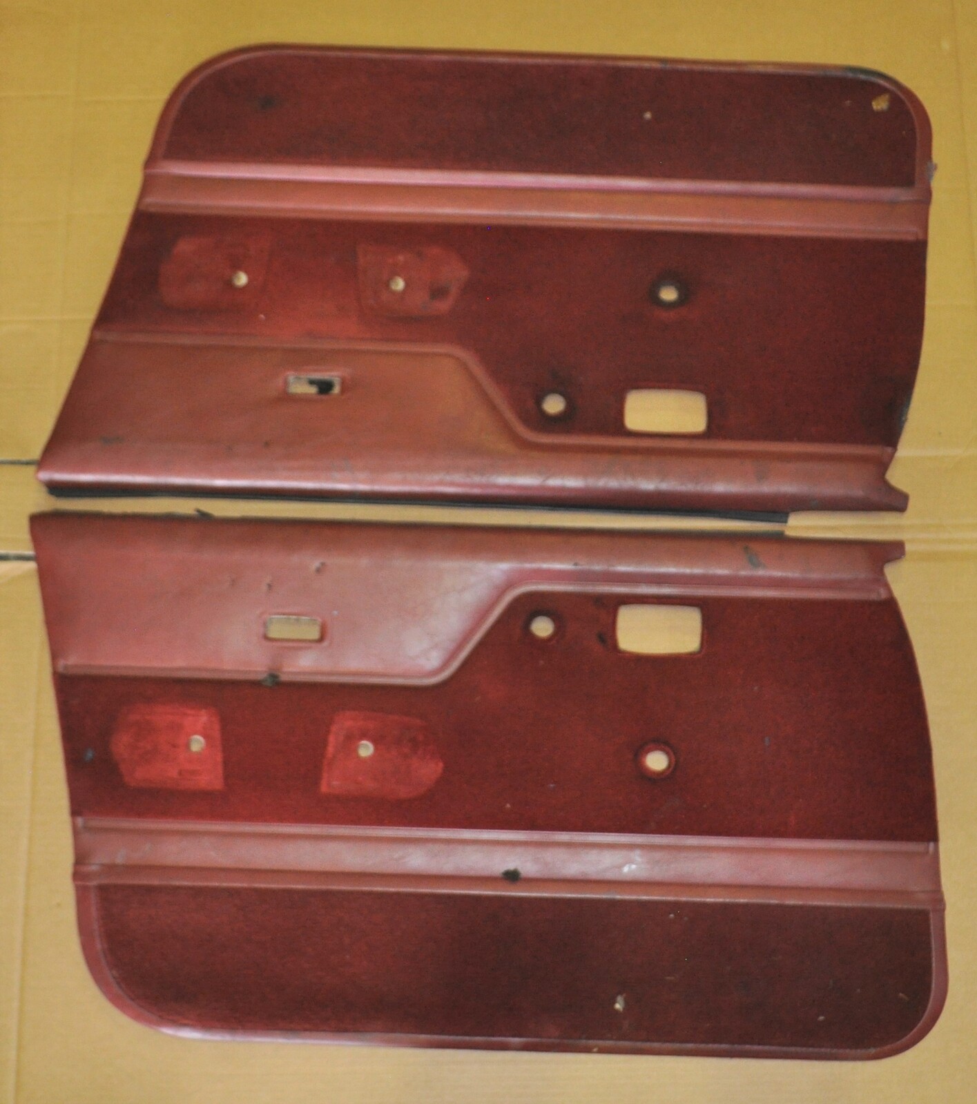 Holden VK VL Door Trims Front & Rear Set Red | eBay